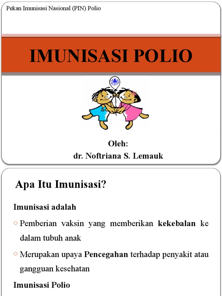 Penyuluhan PIN Polio | PDF | Kesehatan Holistik | Sains & Matematika