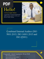 ISO 9001:2015 High Level Structure Overview | PDF | Iso 9000 | Quality ...