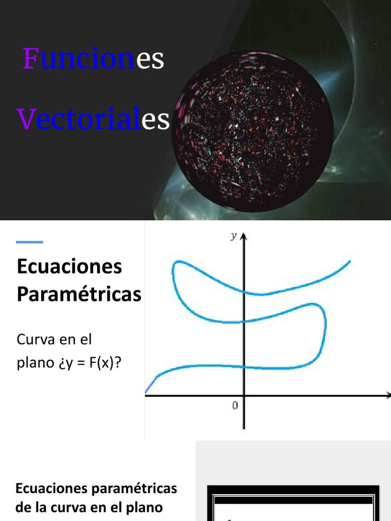 Funciones Vectoriales | PDF | Vector Euclidiano | Curva