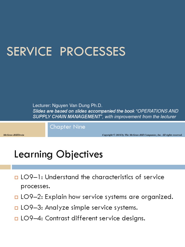IPPTChap009 Service Processes Final PDF | PDF | Marketing | Behaviorism