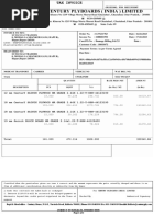 GST Cloth Invoice Template | PDF