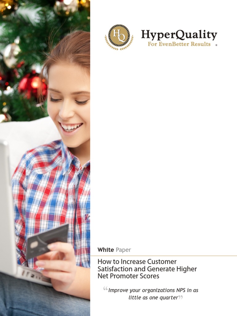 Customer - Satisfaction and Net Promoter Score, NPS | PDF | Customer ...
