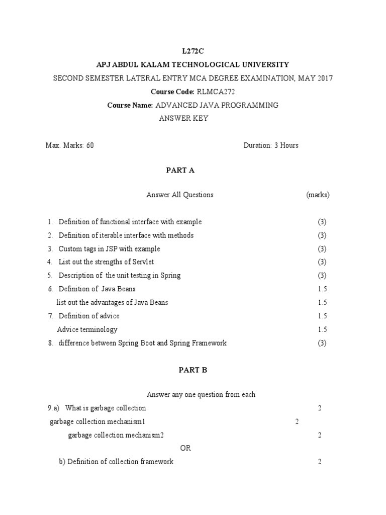 AJP Key | PDF | Spring Framework | Computer Science AJP Key | PDF | Spring Framework | Computer Science