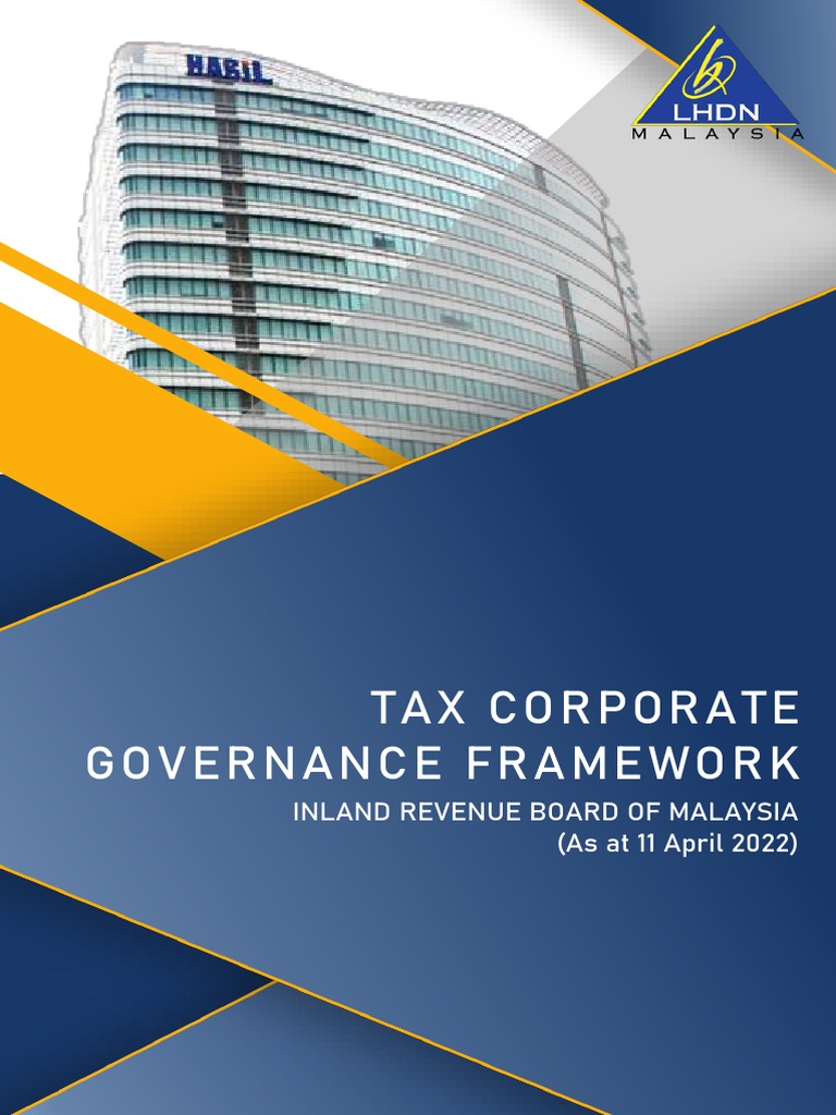Tax Corporate Governance Framework TCGF 2 | PDF | Internal Control ...