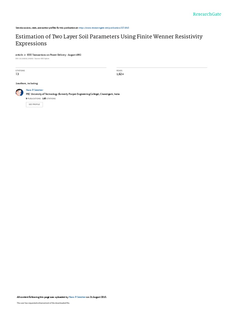 Twolayermodel | PDF | Mathematics | Physical Sciences