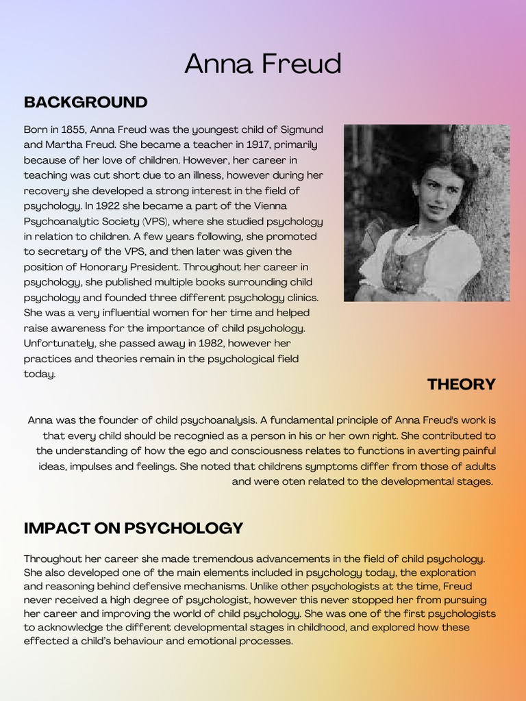 Anna Freud | PDF