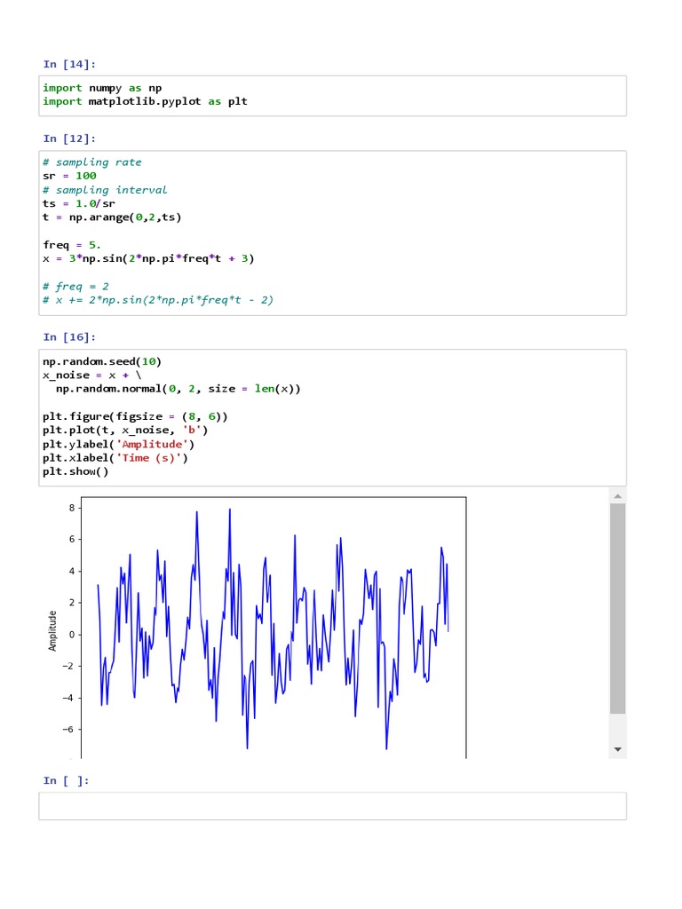 FFT - 1 - Jupyter Notebook | PDF
