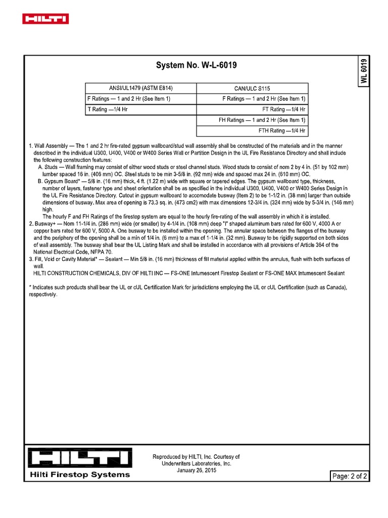 Firestop Application Handbook Macau Part 6 Pdf Pdf Pipe Fluid