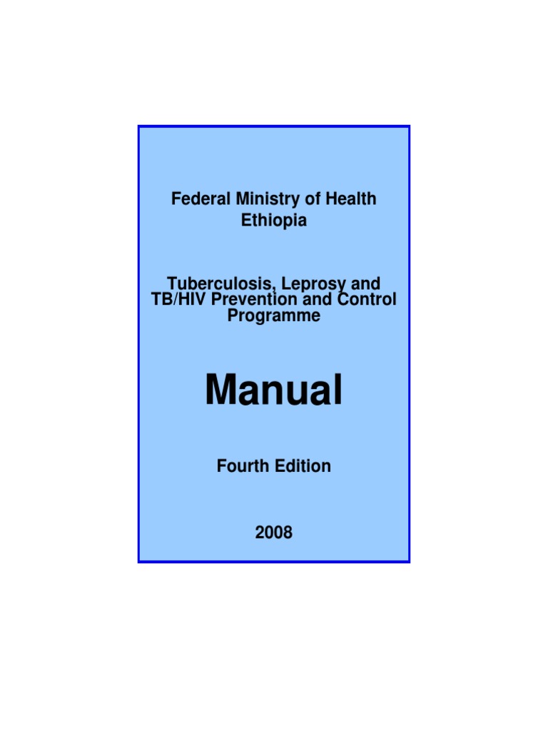 Ethiopian TB 2008 PDF | PDF | Tuberculosis | Leprosy