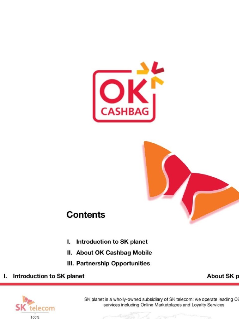 OK Cashbag - Korea No. 1 Loyalty Marketing Platform | PDF | Marketing | Advertising