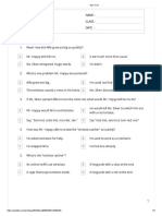 George's Marvellous Medicine Comprehension Questions | PDF
