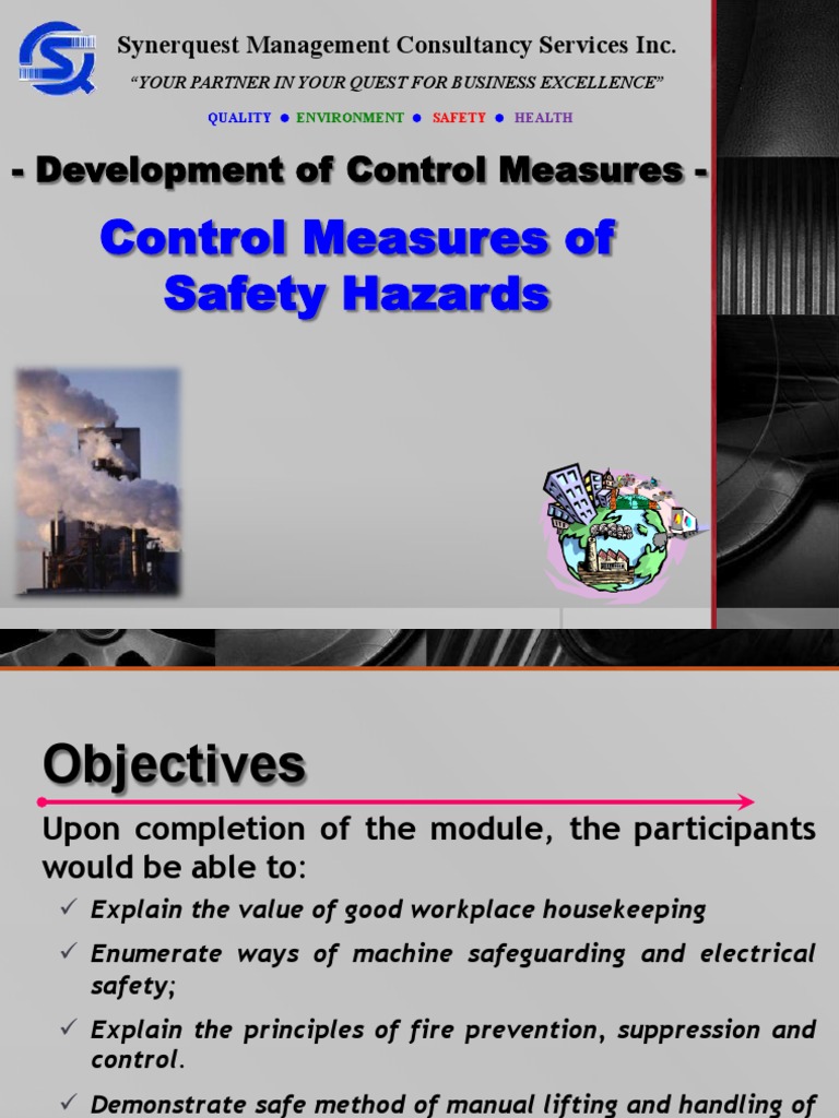COSH Module 2 - 3B Control of Safety Hazards (Synerquest) - Compressed ...