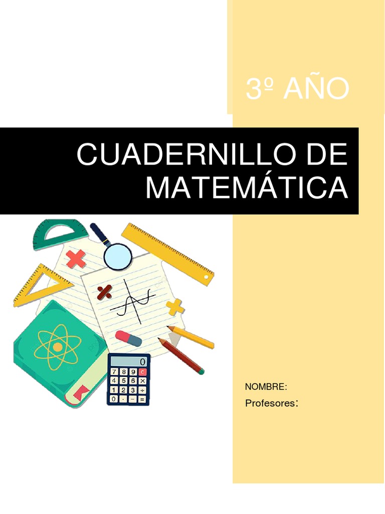 Cuadernillo 3ro PDF | PDF | Línea (geometría) | Sistema de ecuaciones lineales