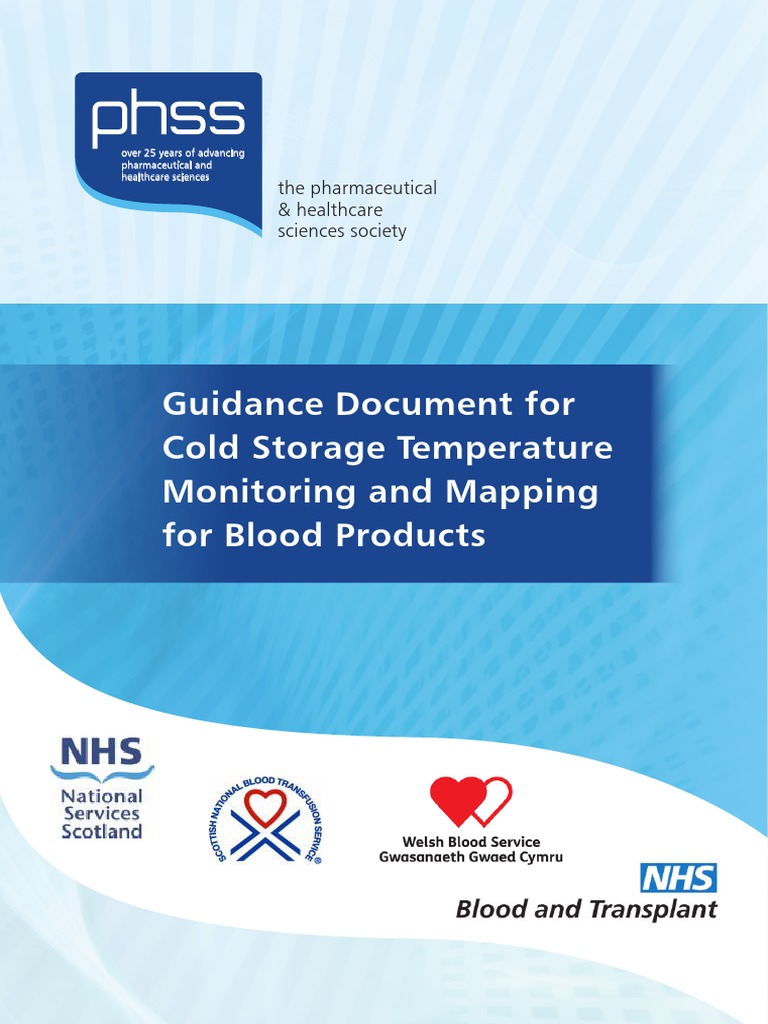 PHSS Guidance Document For Cold Storage Temperature Monitoring and ...