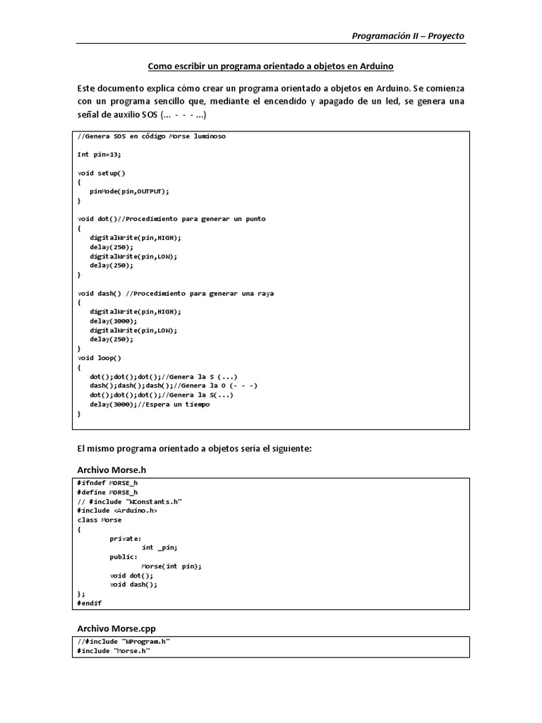 Libreria Arduino Programacion C++ | PDF | Arduino | Tecnología digital Libreria Arduino Programacion C++ | PDF | Arduino | Tecnología digital