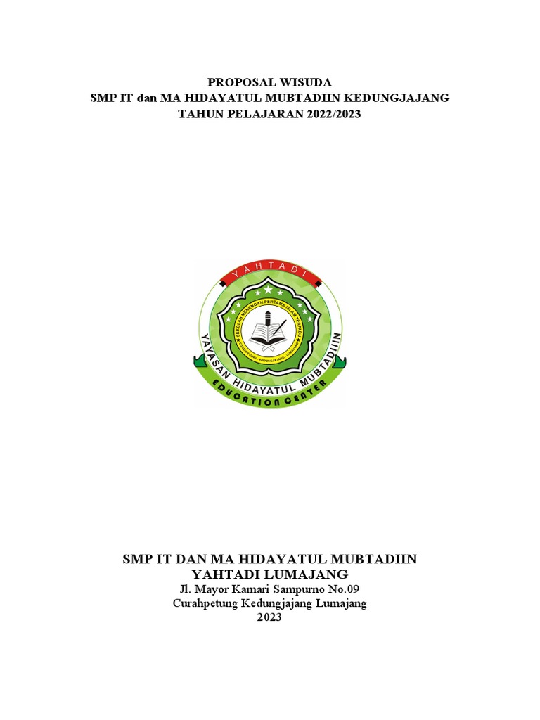 Proposal Wisuda | PDF | Sains & Matematika