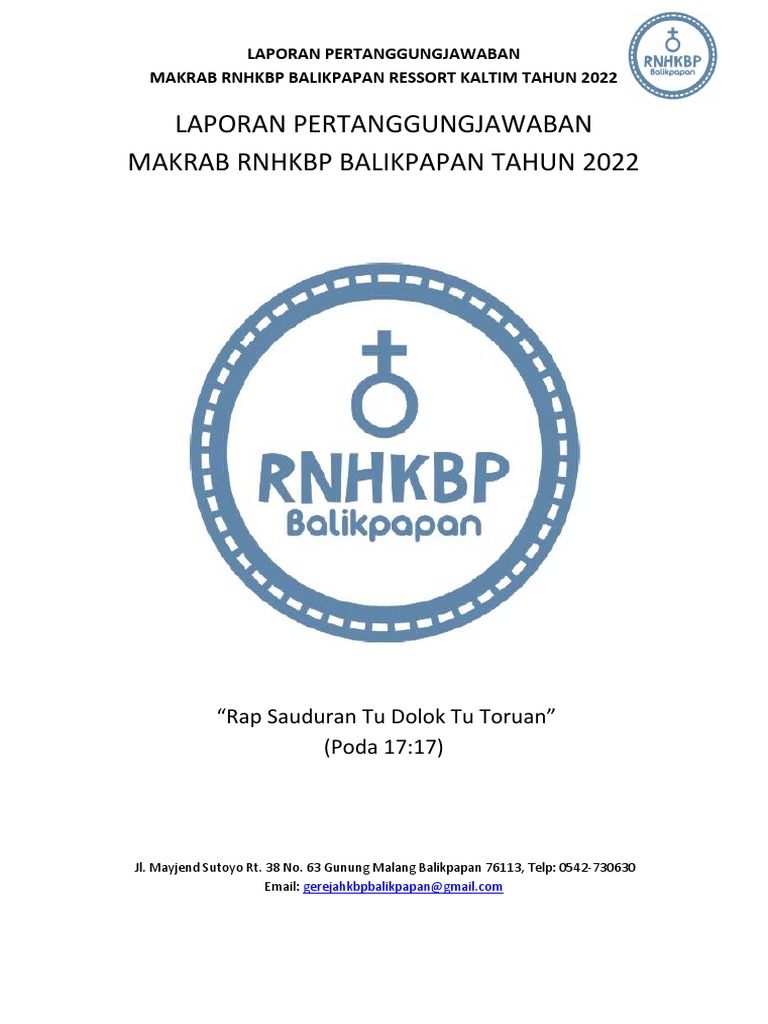 Laporan Pertanggungjawaban Makrab KBC | PDF