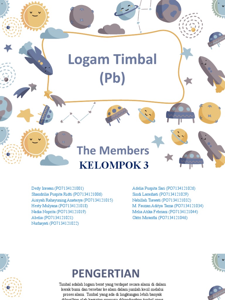 Logam Timbal (PB) | PDF