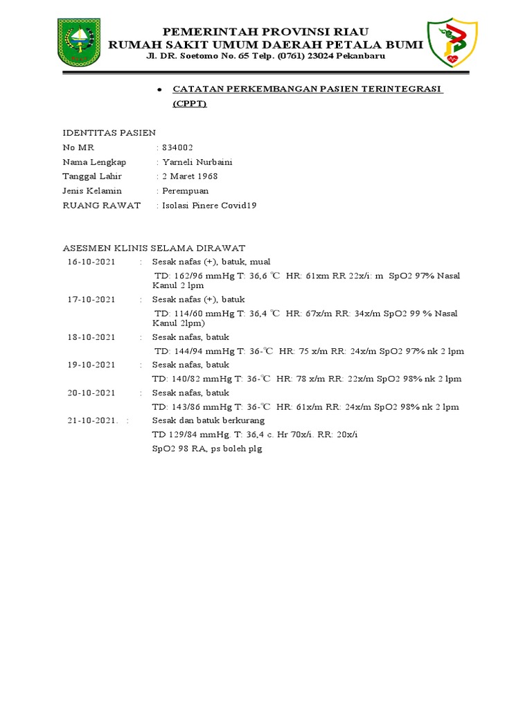 CPPT Ana Syafna | PDF