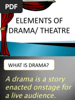 Elements of Drama | PDF | Plot (Narrative) | Monologue