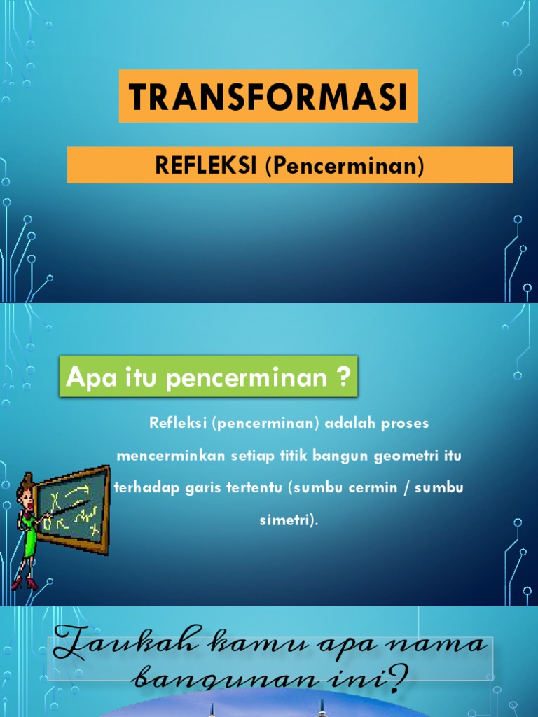 Pencerminan dalam Geometri dan Fotografi | PDF