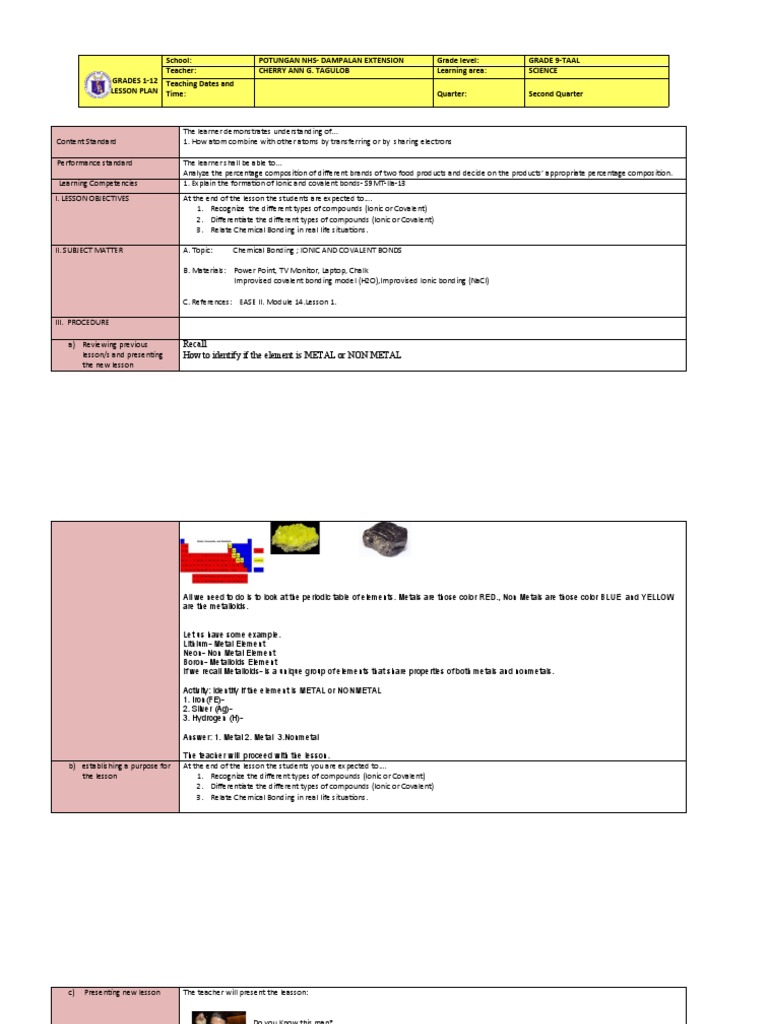 Chemical Bonding | PDF