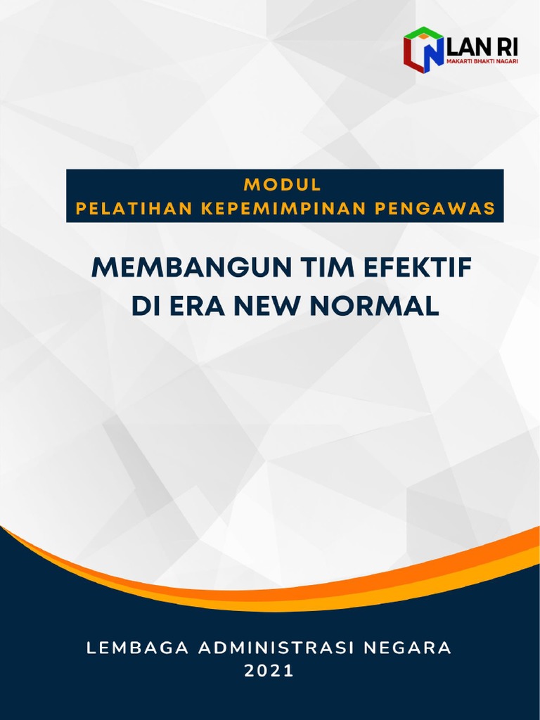 5. Membangun Tim Efektif di Era New Normal-Terbaru.pdf | PDF