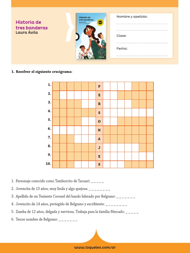 Historia de Tres Banderas: Laura Ávila | PDF