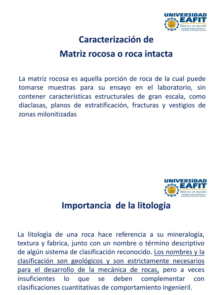 ROCA INTACTA y ENSAYOS LAB | PDF | Deformación (ingeniería) | Roca ...