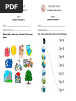 Creation Worksheets for Kids | PDF | Genesis Creation Narrative ...