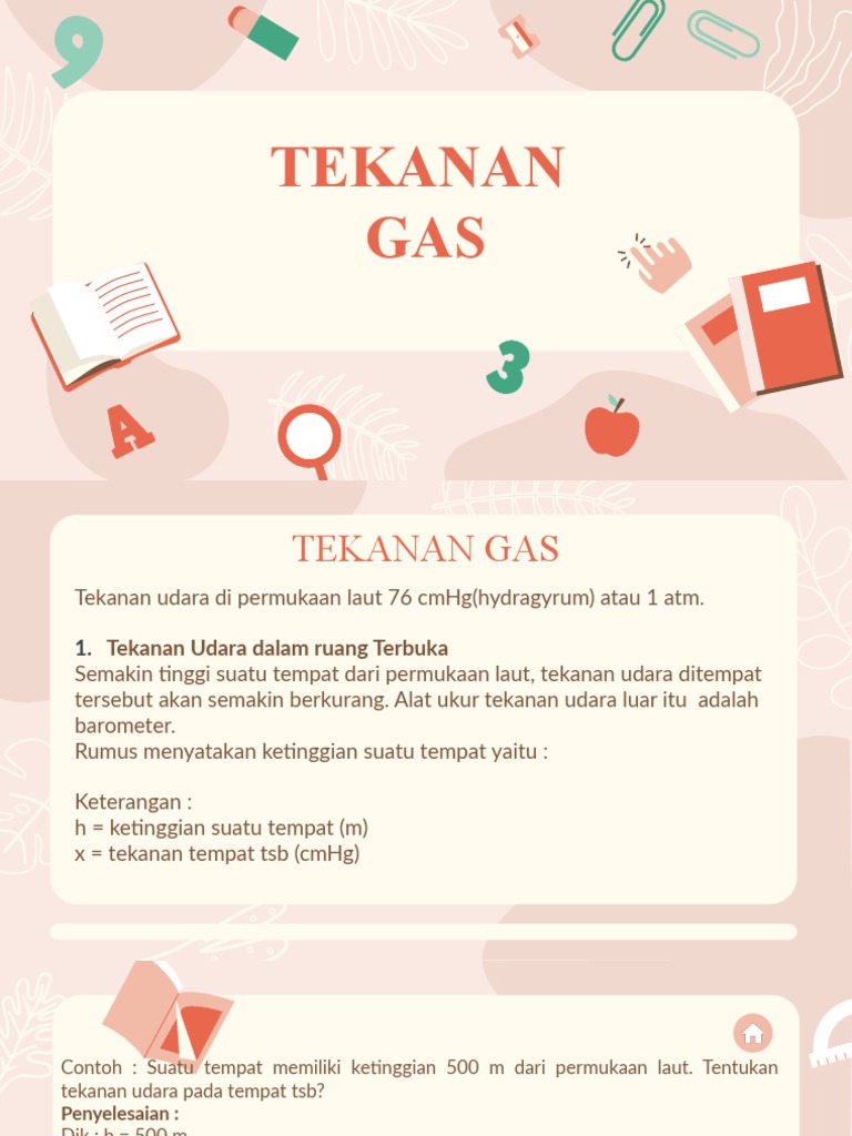 Pengertian dan Contoh Tekanan Gas | PDF | Teknologi & Rekayasa