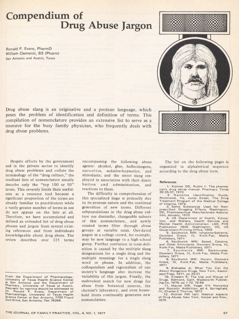 Drug Slang Guide for Physicians | PDF | Drugs | Heroin