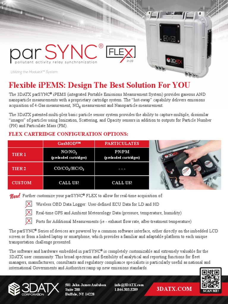 3DATX parSYNC FLEX Brochure US 03-01-22 | PDF | Smartphone | Laptop