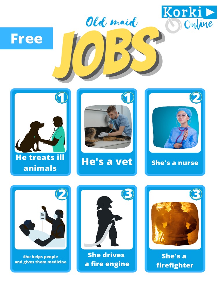 Hello Explorer 3 Unit 3 Old Maid Game | PDF