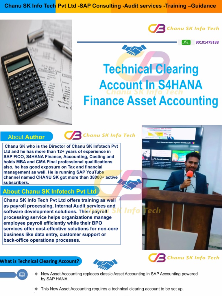 S4HANA Technical Clearing Account For SAP Interview | PDF