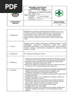 Revisi-SOP Pengambilan Sampel SHK | PDF