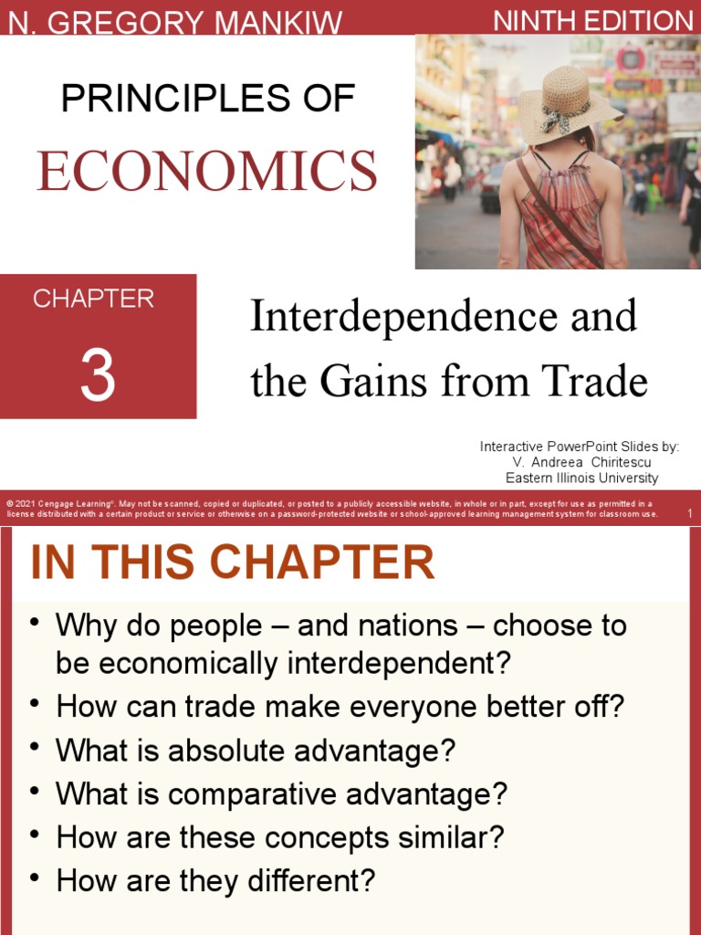 Interactive CH 03 Interdependence and The Gains From Trade 9ev2 | PDF ...