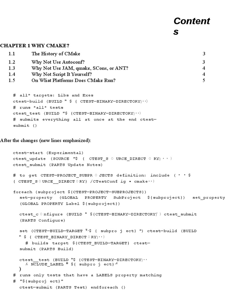 An Overview Of Cmake S Process For Determining The System Enabling