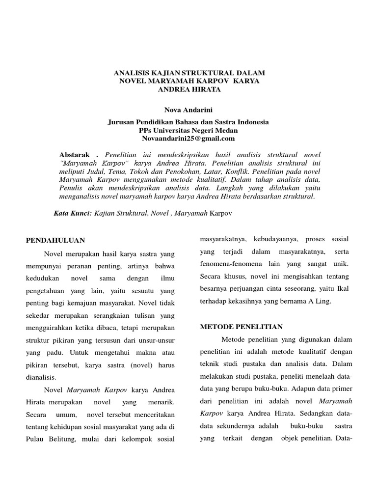 Karya Tulis Ilmiah | PDF