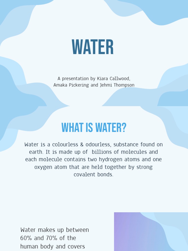 Water Chemistry Project 2023 PDF | PDF | Water | Ice
