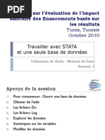 Manuel STATA 2021 | PDF | Fichier informatique | Microsoft Excel