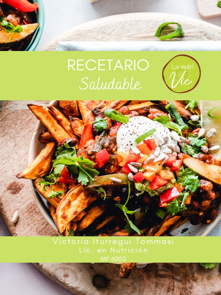 Recetario Saludable PDF | PDF | ensalada | Panes