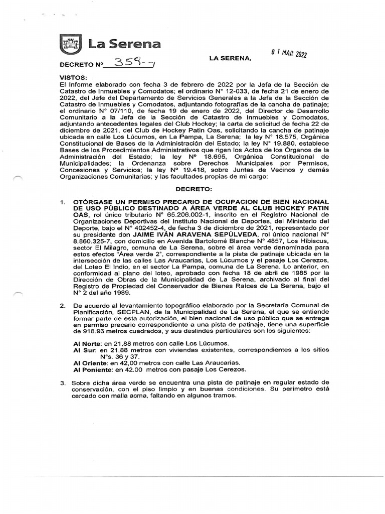 3 Factibilidad 3 Permiso Ocupacion B N U P 2022 03 22 Pdf
