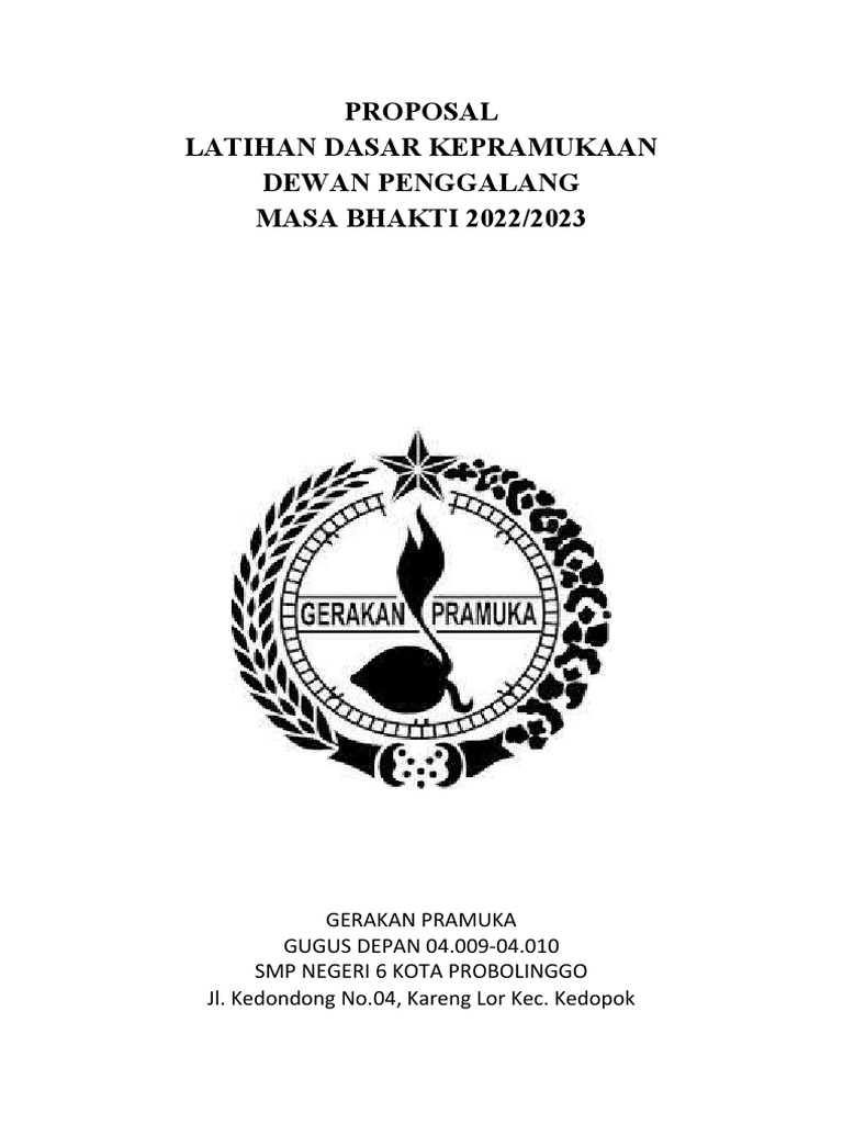 Proposal LDK DP 2023 | PDF | Karier & Perkembangan