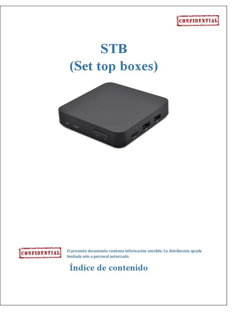 Homologacion STB | PDF | Software | Ciencias de la Computación