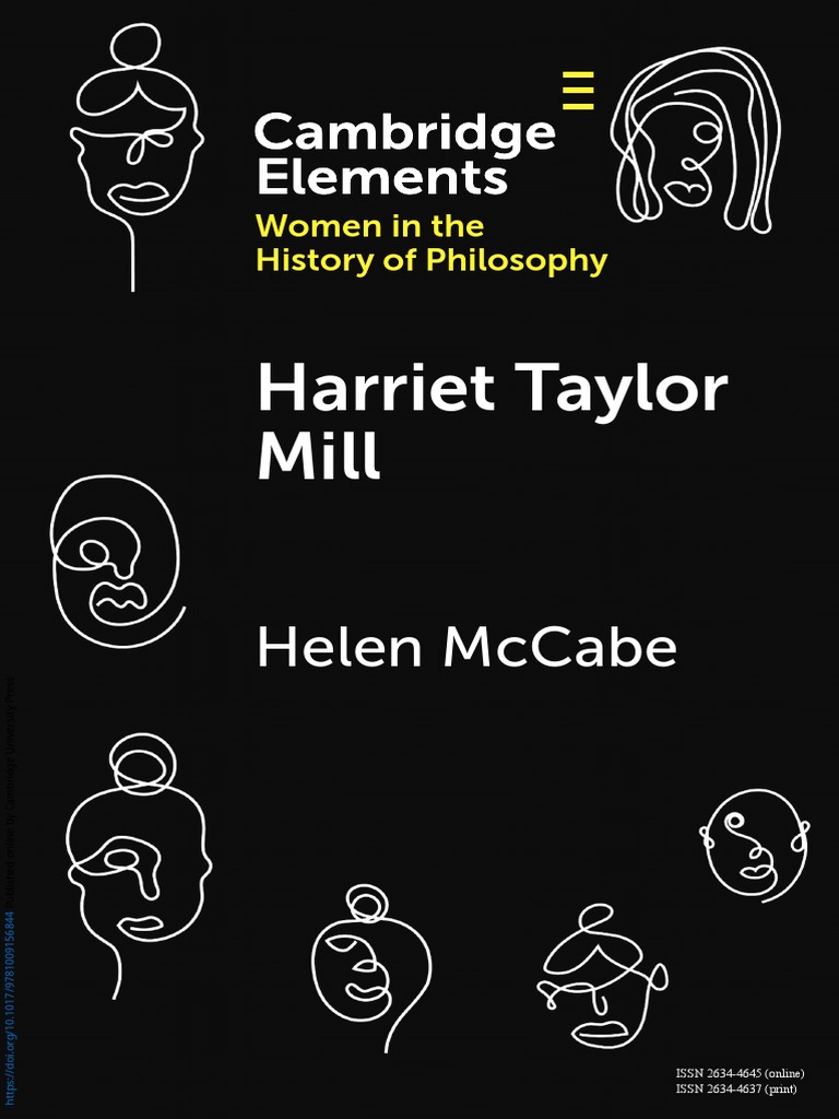 Harriet Taylor Mill | PDF | John Stuart Mill