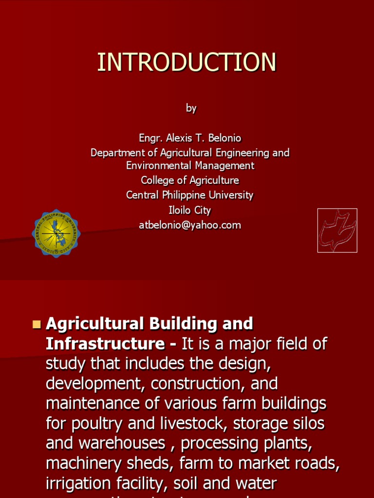Chapter 01 Introduction | PDF | Farms | Agriculture