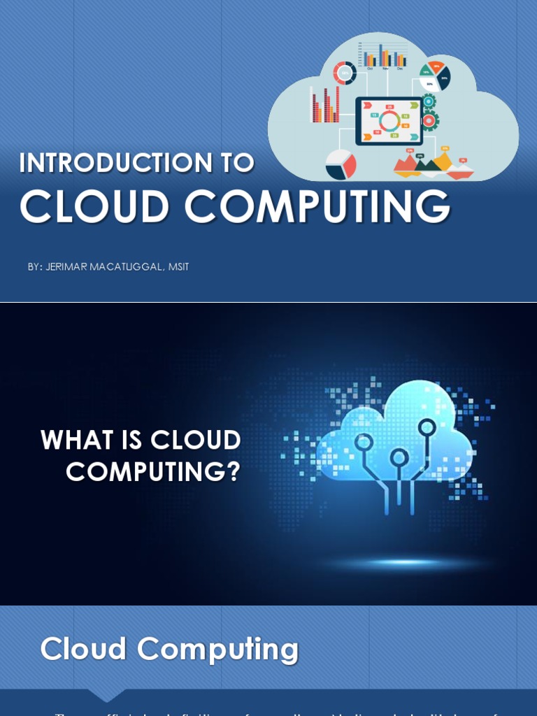 Cloud Computing Introduction 2023 | PDF | Cloud Computing | Computing