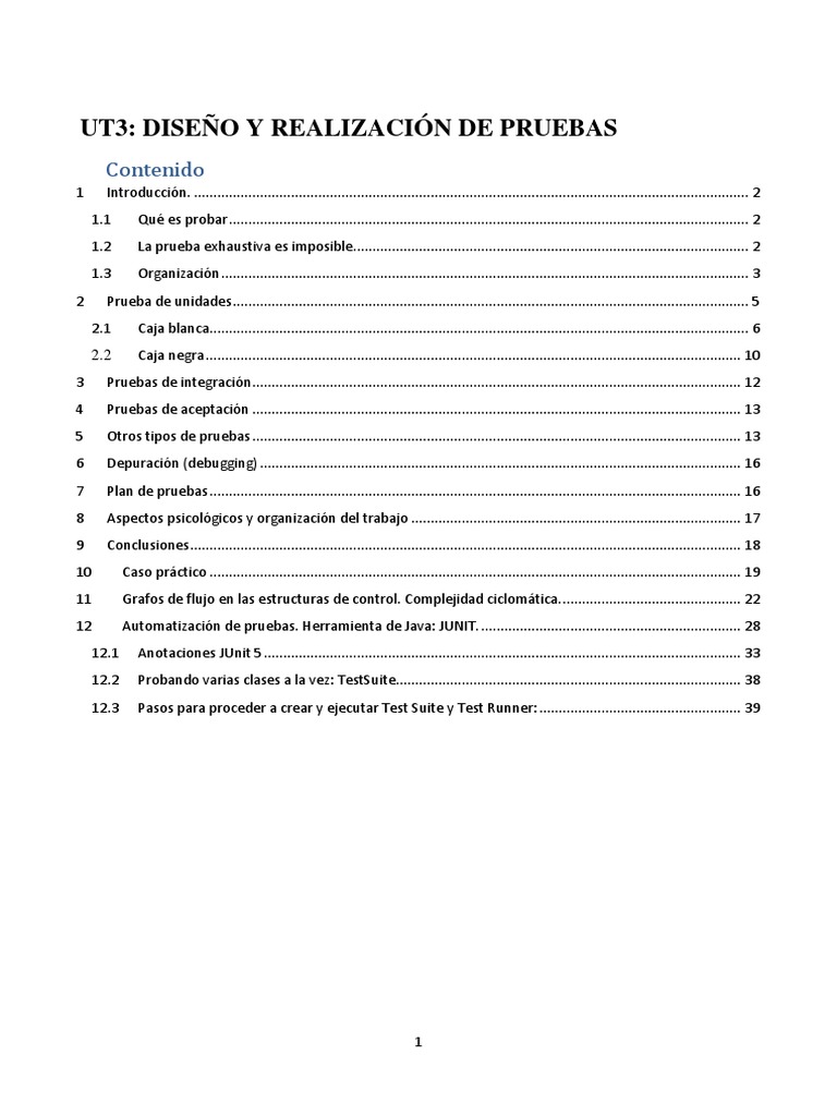 Tema 3 Con JUnit | PDF | Lenguaje de programación | Vértice (teoría de ...