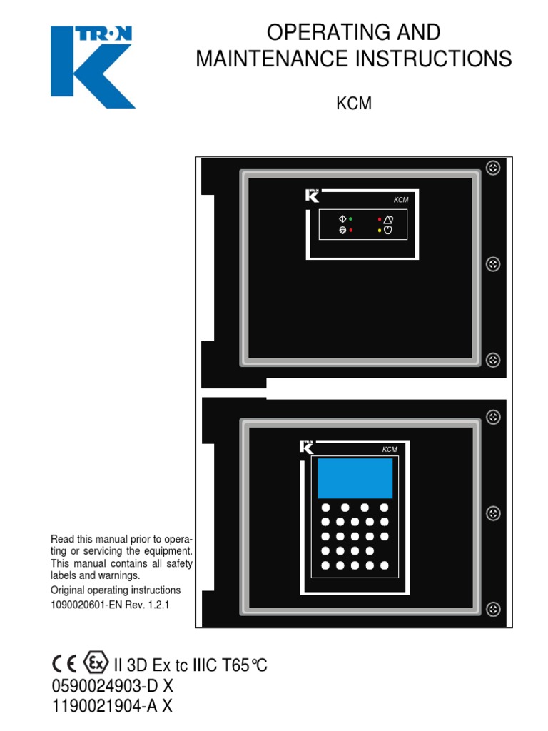 KCM Manual Completo Coperion | PDF | Safety | Hazards